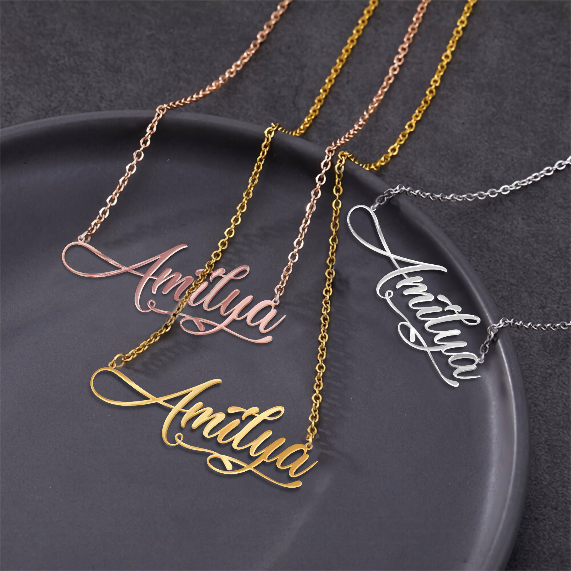 Custom Name Necklace – 3D TeeAllover – Pro